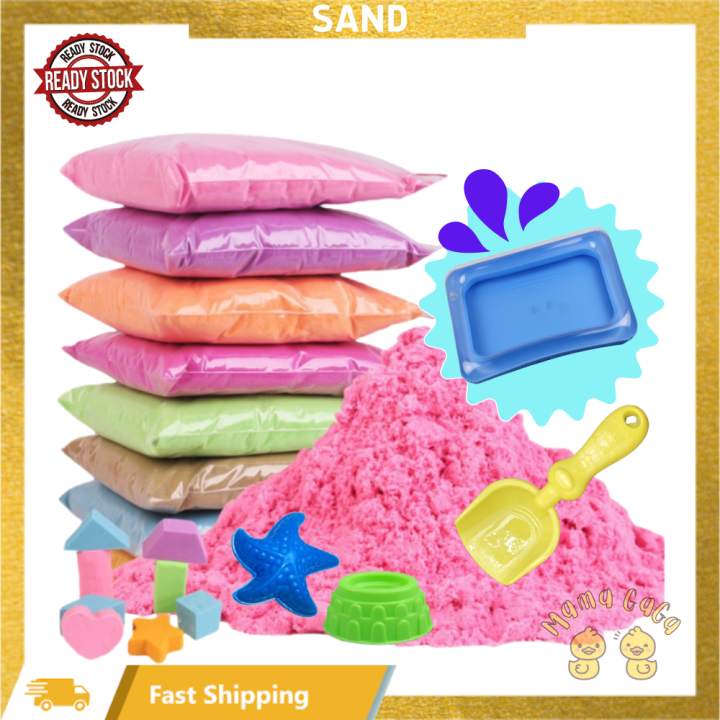 The Kinetic DIY SAND Play Kids Children Play Toy 1KG SAND DIY Ready ...