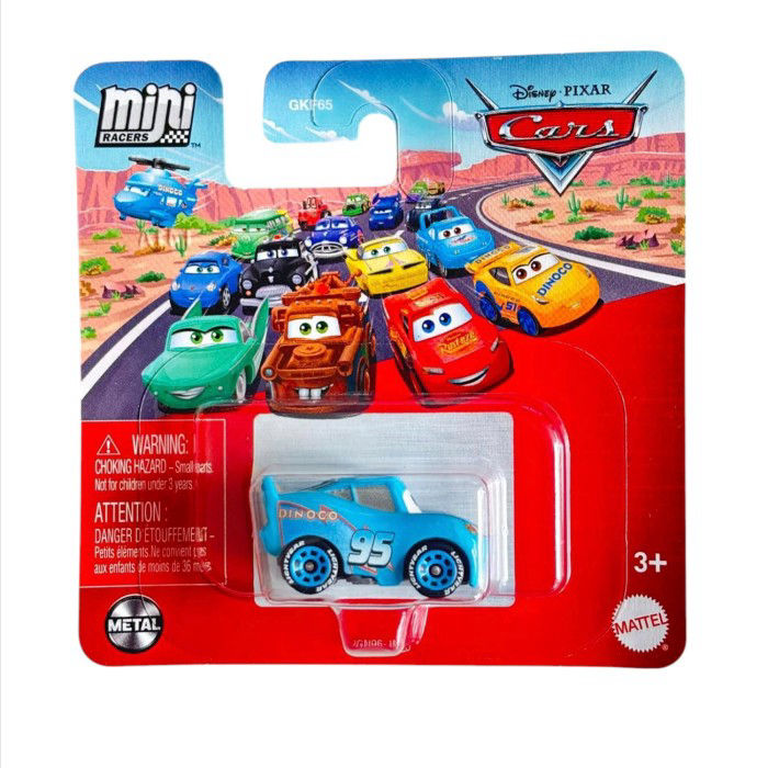 Dinoco Lightning Mcqueen Mini Racers Disney Cars GKF65 939A | Lazada ...