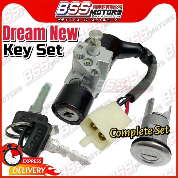 Complete Set Suis Kunci Honda Keys Original AAP Honda EX5 Dream 2 ...