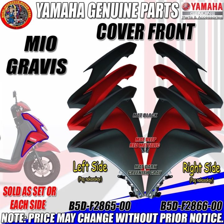 hot MIO GRAVIS COVER FRONT (YGP) (GENUINE: LEFT- B5D-F2865-00 / RIGHT ...