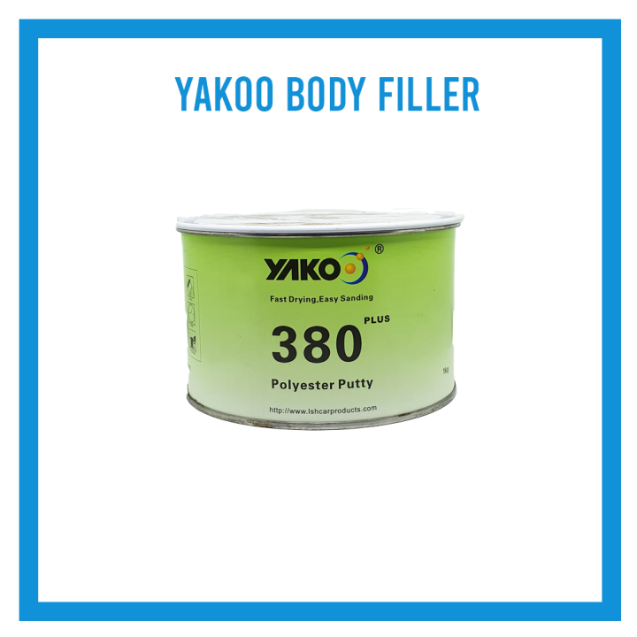 Yakoo Body Filler 380 1 Liter | Lazada PH
