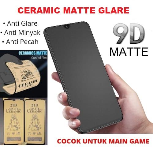 GROSIR CERAMIC MATTE GLARE TECNO POVA 4 / POVA 4 PRO / POVA 5 / POVA 5 PRO / TECNO SPARK GO 2023 ...