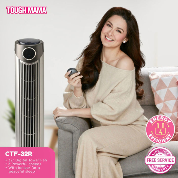 Coldfront by Tough Mama CTF-32R Digital Tower Fan 32” with Timer ...