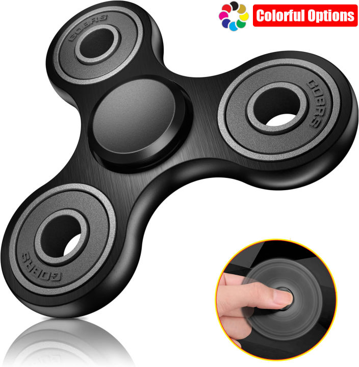 Fidget Spinner Toys, Durable High Speed Bearing Metal Hand Finger ...