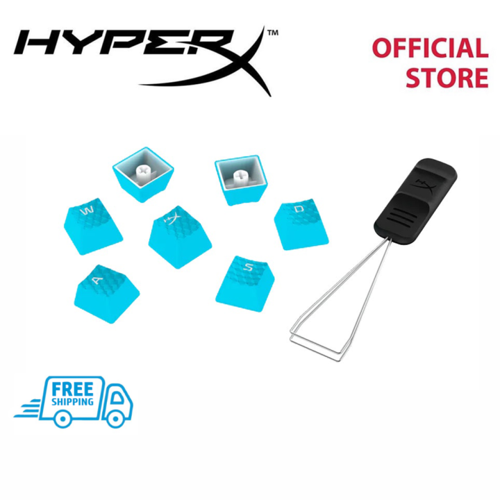 HyperX Rubber Keycaps Gaming Accessory Kit Pink/Blue/Red | Lazada PH