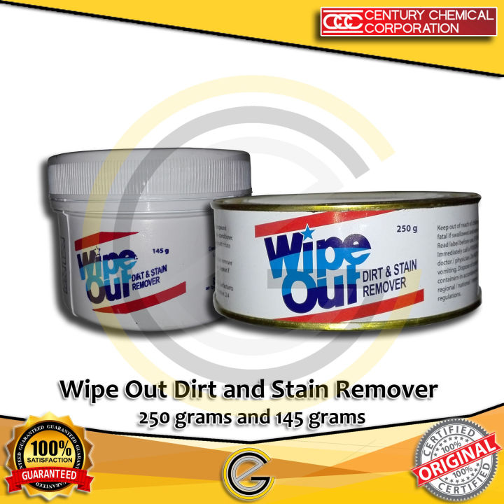 Wipe Out Dirt and Stain Remover ( 250 grams | 145 grams ) | Lazada PH
