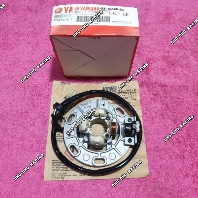 GENERATOR SPUL SEPUL YZ 125 4SS MORIC GARPUTALA PICK UP PANJANG ORIGINAL YAMAHA JAPAN | Lazada ...