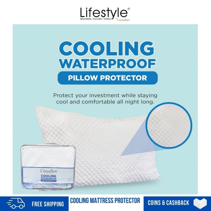 Cooling Waterproof Mattress Protector I Lifestyle by Canadian | Lazada PH