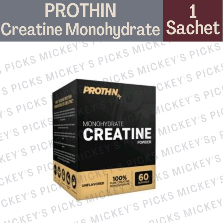 Prothin Creatine Monohydrate 5g, 1 sachet | Lazada PH