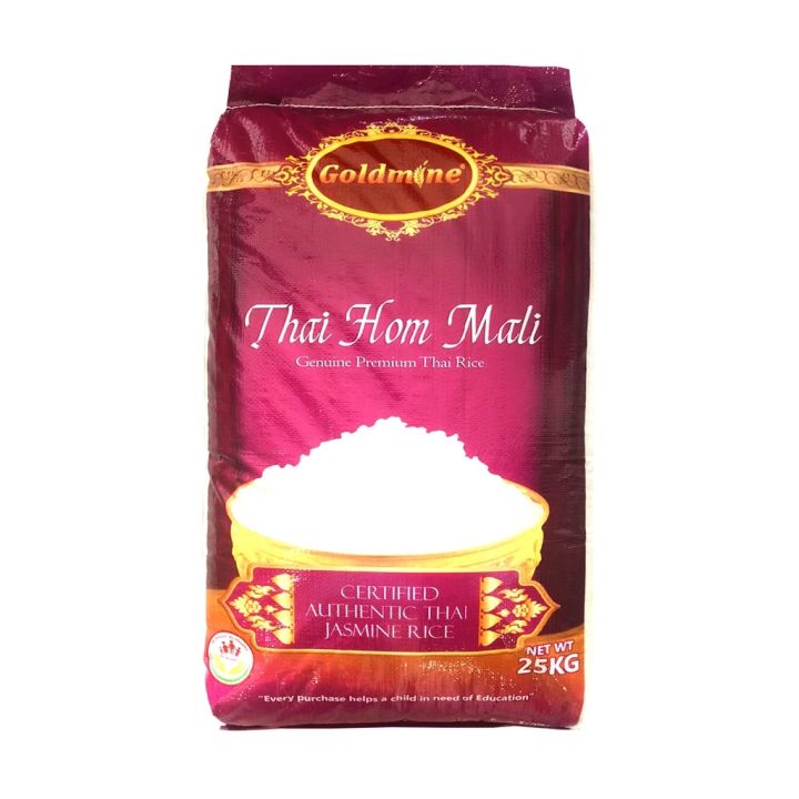 Goldmine Thai Hom Mali (Genuine Premium Thai Rice) 25KG | Lazada PH