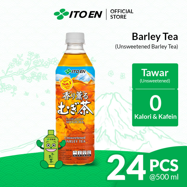 ITO EN Barley Tea No Sugar 500ml isi 24 pcs | Lazada Indonesia
