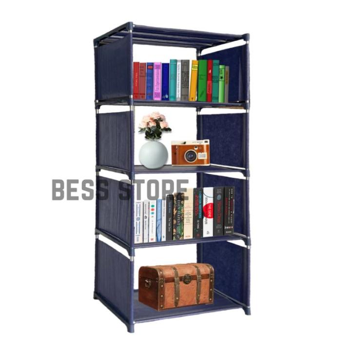 Rak Portable Serbaguna 5 Susun 4 Ruang - Warna BIRU NAVY | Lazada Indonesia