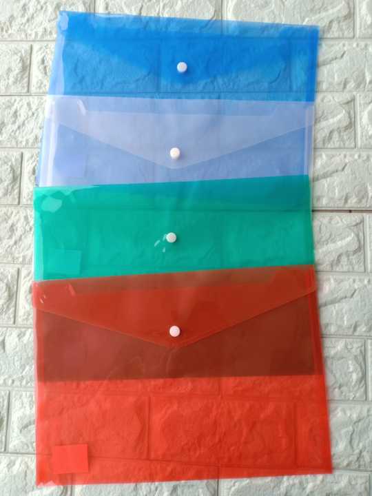 Asatr A4 Transparent Button File | Lazada