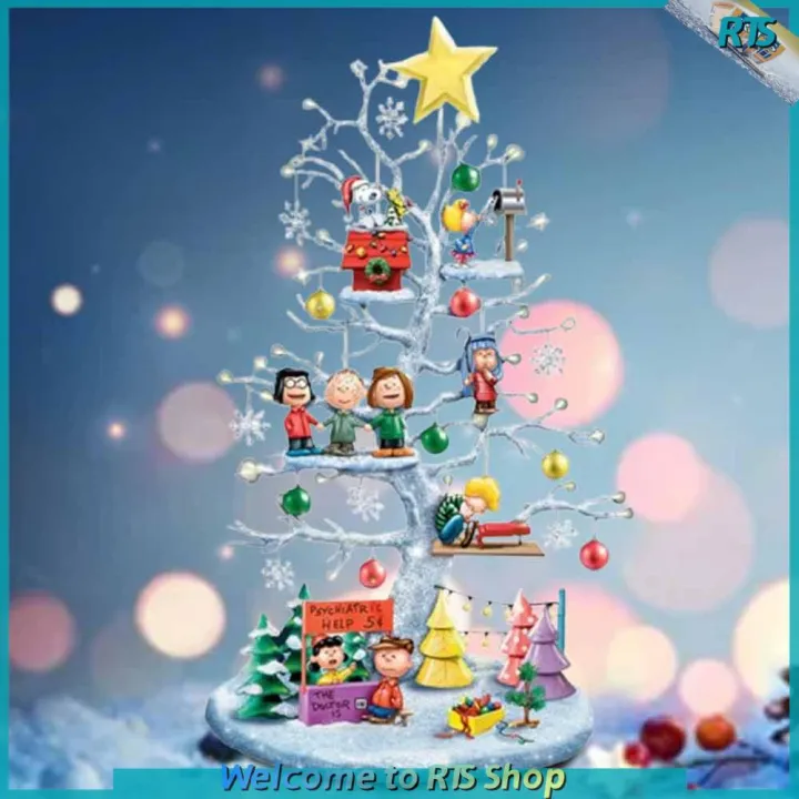 Acrylic Snoopys 2D Christmas Tree Peanuts Mickey Festive Holiday ...