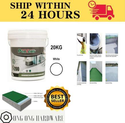 PENTENS T-200/ 5KG/ 20KG WATERPROOFING COATING - UV RESISTANT ...
