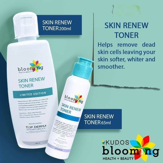 Original Blooming Skin Renew Toner in 65ml and 200ml for rejuvenating ...