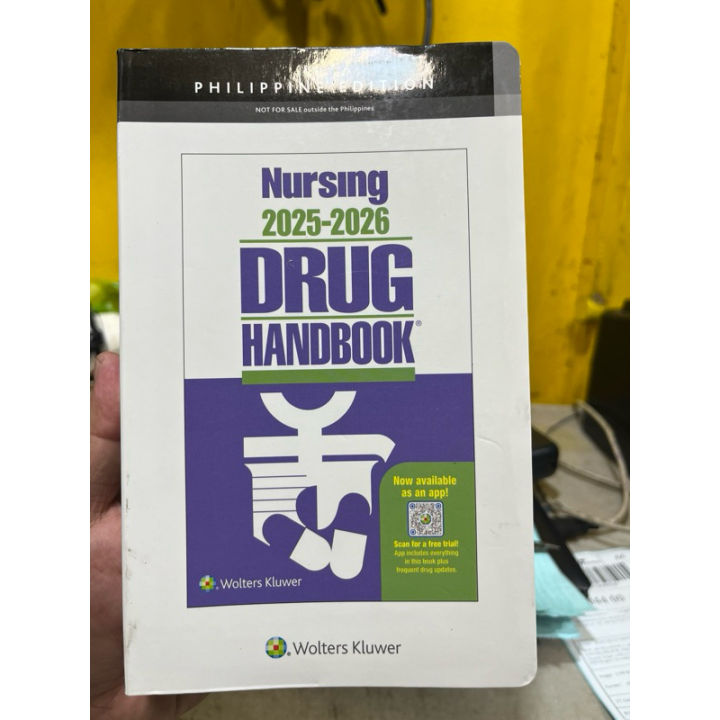 Nursing Drug Handbook 2025-2026, 2024 & 2023 | Lazada PH