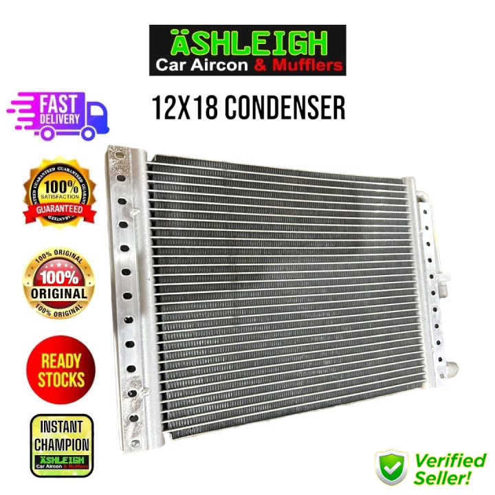 Universal Condenser 12x18 Laminated Car Aircon | Lazada PH