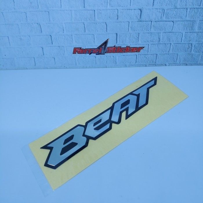 stiker HONDA sticker emblem BEAT EMBOS - Chrome | Lazada Indonesia