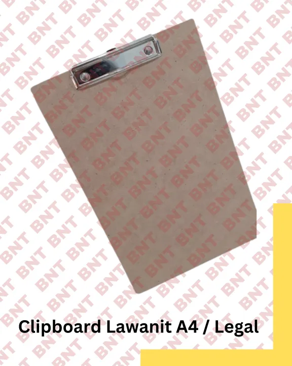 Wooden Clipboard (Lawanit) Long/A4 | Lazada PH