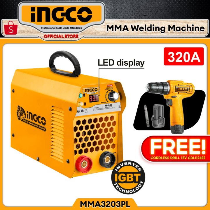 Ingco Portable IGBT Inverter MMA ARC Welding Machine MMA3152P 315A ...
