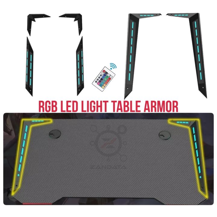 Led Light Armor for Gaming Table with RGB Led Prismatic Backlight with ...