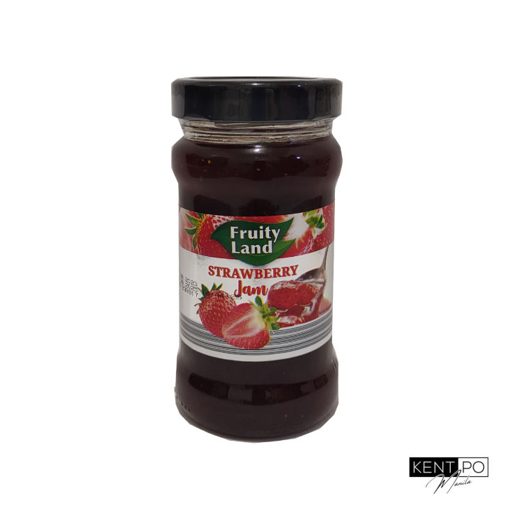 STRAWBERRY JAM IMPORTED FRUITY LAND STRAWBERRY JAM 35% FRUITS FROM ...