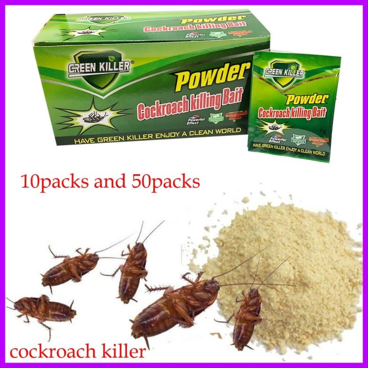 10pc/effective powder cockroach killing bait roach killer pesticide ...