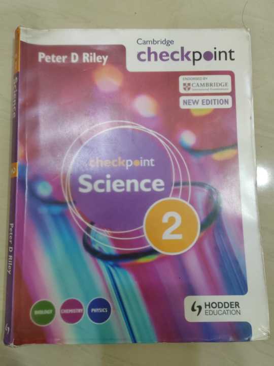 Cambridge Checkpoint Science Coursebook 2 New Edition by Peter D Riley ...