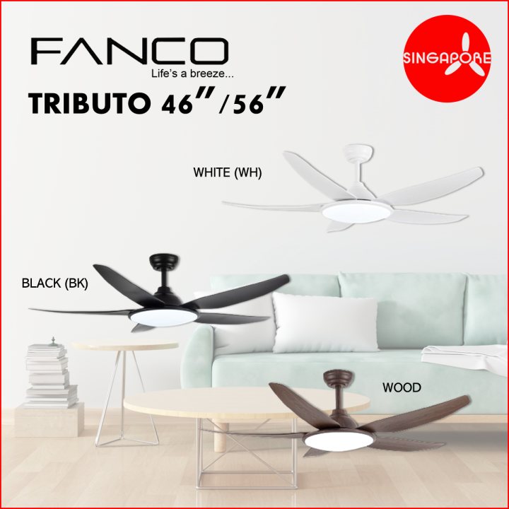New Launch - FANCO TRIBUTO 46" | 56" DC Motor Ceiling Fan with 36W ...
