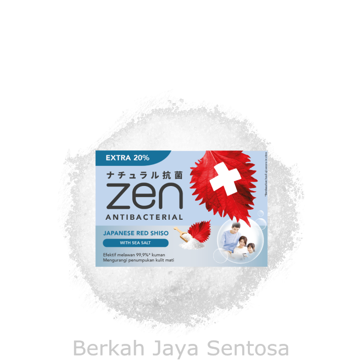 Zen Sabun Mandi Batang Biru Seasalt | Lazada Indonesia