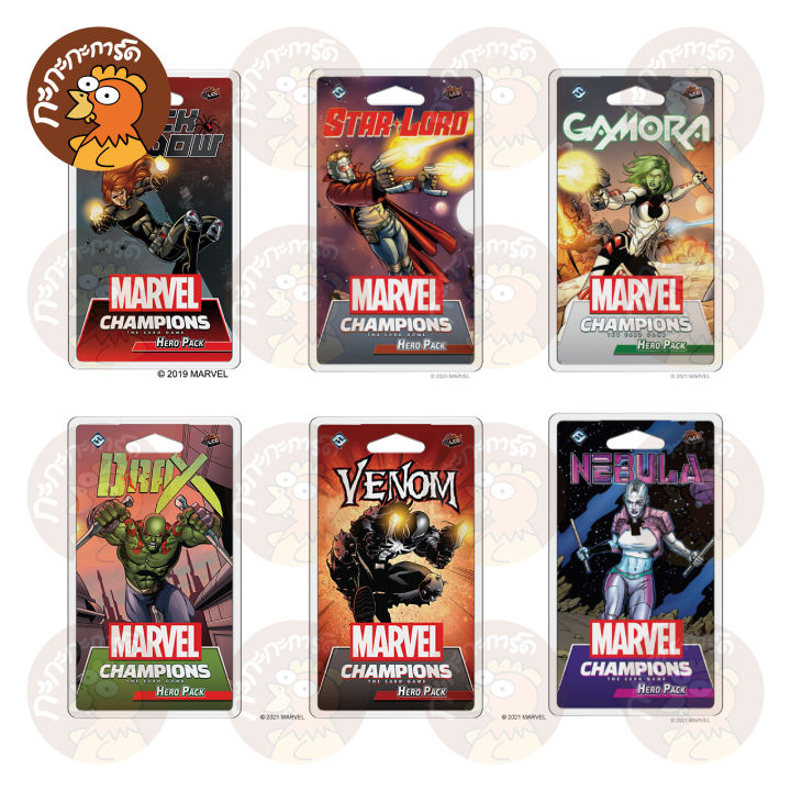 Marvel Champions The Card Game - Hero Pack ฮีโร่แพ็ค ภาษาอังกฤษ อยู่ใน ...