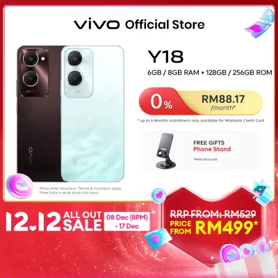 vivo Y18 Price in Malaysia & Specs - RM441 | TechNave