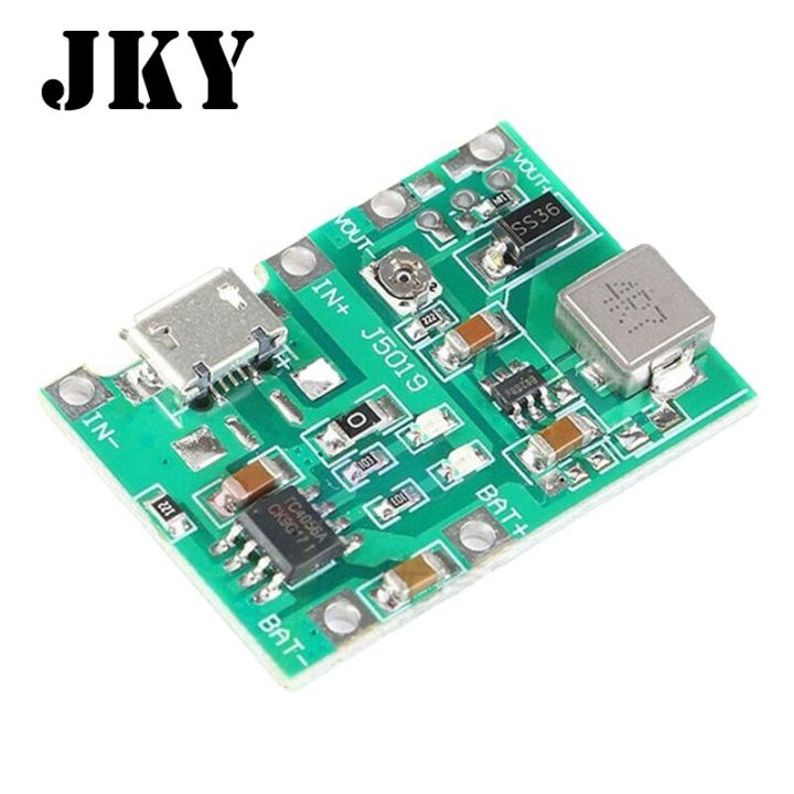 3.7V 9V 5V 2A Adjustable Step Up 18650 Lithium Battery Charging ...