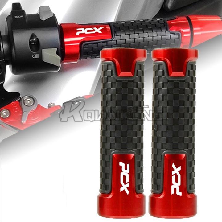 CNC ปลอกแฮนด์ PCX Grips 22 มม. ปลอกแฮนด์สำหรับ HONDA PCX 150 PCX 160 ...
