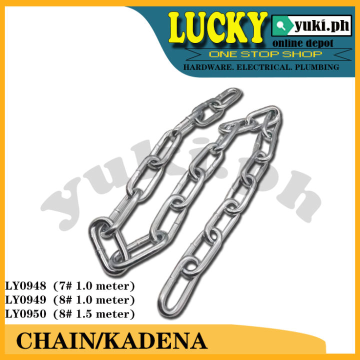 HEAVY DUTY INDUSTRIAL CHAIN/KADENA (#7 (1M) / #8 (1M) / #8 (1.5M ...