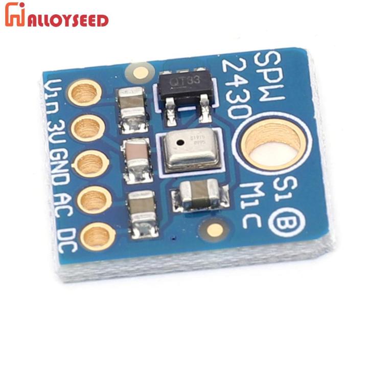 SPW2430 MEMS Microphone Sound Detection Sensor Module 100-10KHz ... SPW2430 MEMS Microphone Sound Detection Sensor Module 100-10KHz ...