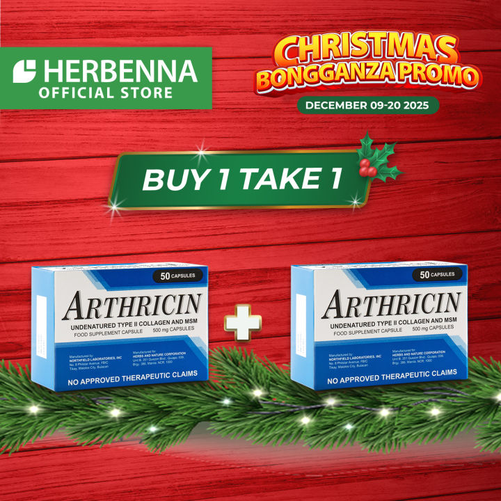 ARTHRICIN Premium Joint Support Supplement - Undenatured Type III ...