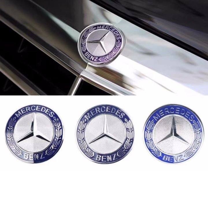 W221 W222 front grille emblem front bumper logo for Mercedes Benz C E S ...