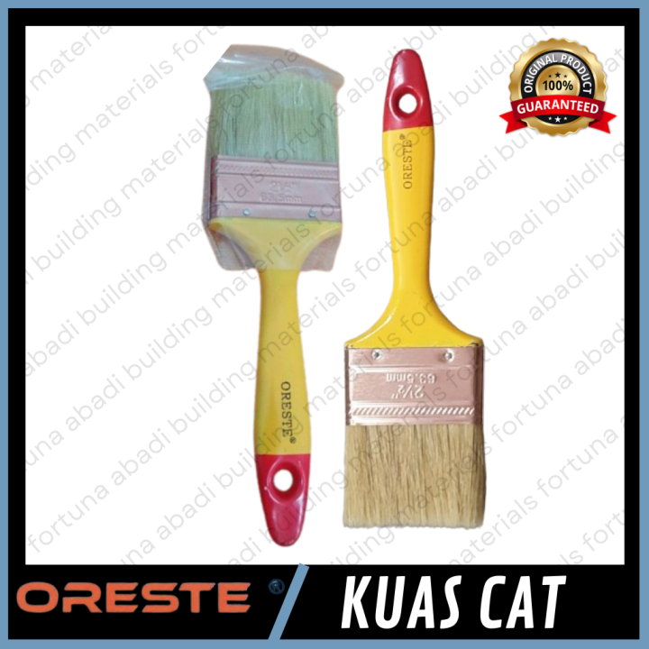 Koas Cat Merk Oreste Ukuran 2 1/2" inch Kuas Cat Tembok | Lazada Indonesia