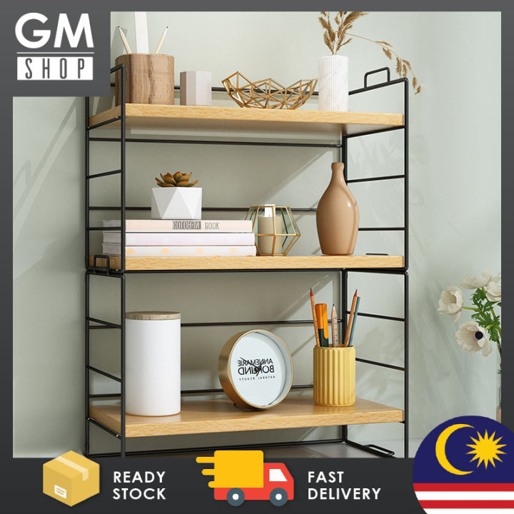 GMshop 3 Layers Desktop Racks Desks Storage Offices Dormitory Study ...