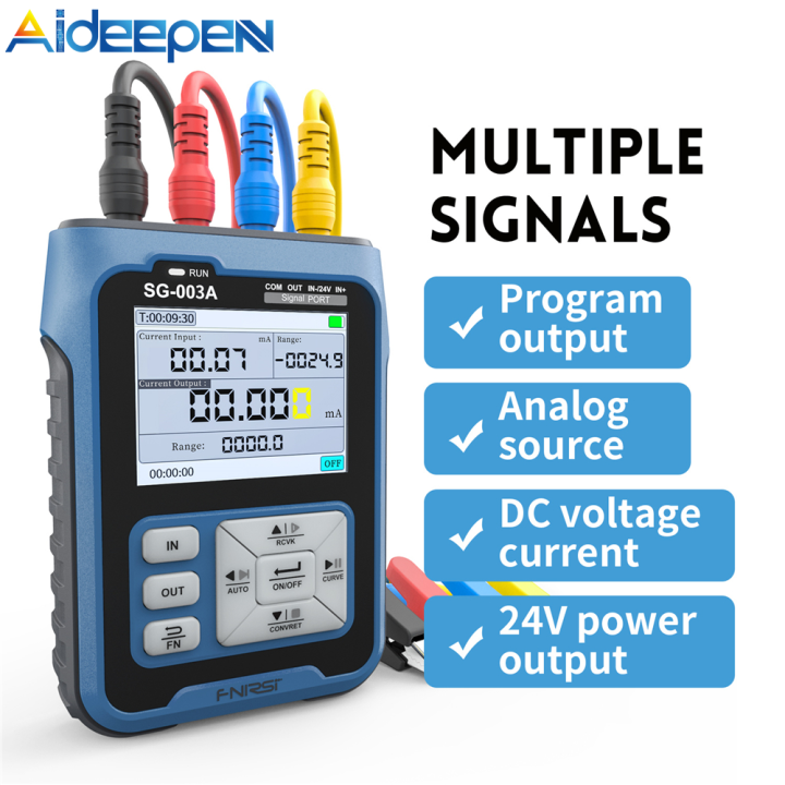 Aideepen FNIRSI SG-003A Multi-function Signal Generator 4-20ma Voltage ...