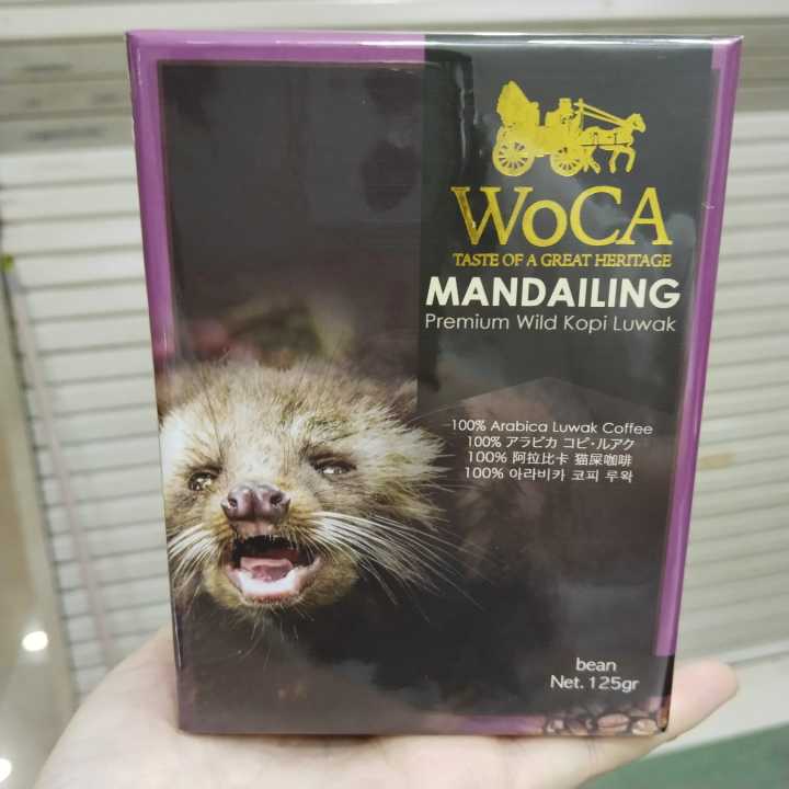 Woca Kopi Luwak Mandailing 125 gram | Lazada Indonesia