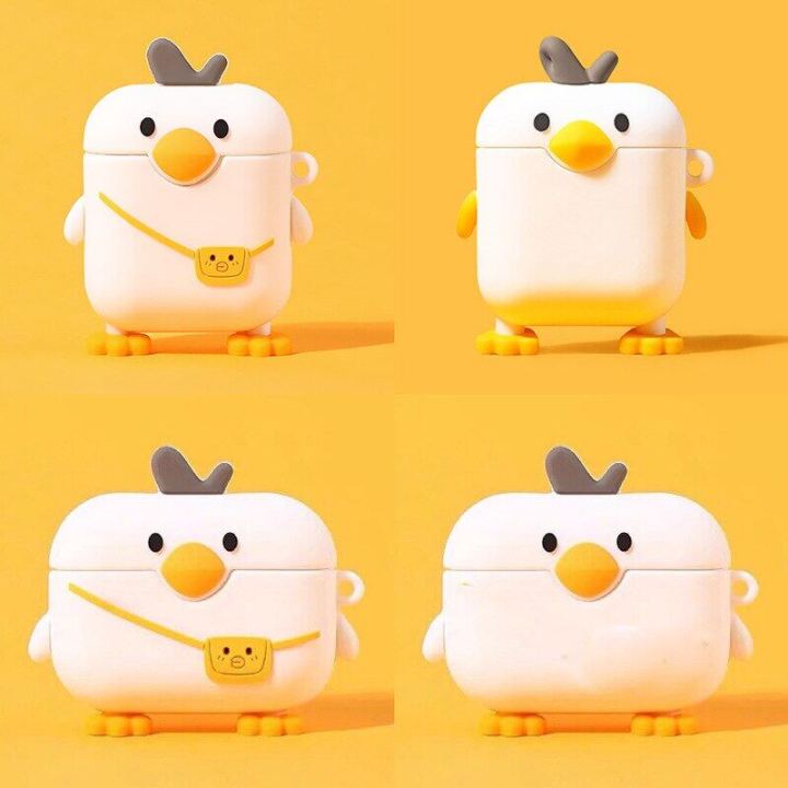 Cartoon knapsack Duck Wireless Bluetooth Headset Protective Case for ...