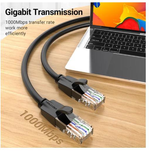 CAT6 Ethernet PVC Cable Indoor UTP Patch 1000Mbps Lan Network Wire Cord ...