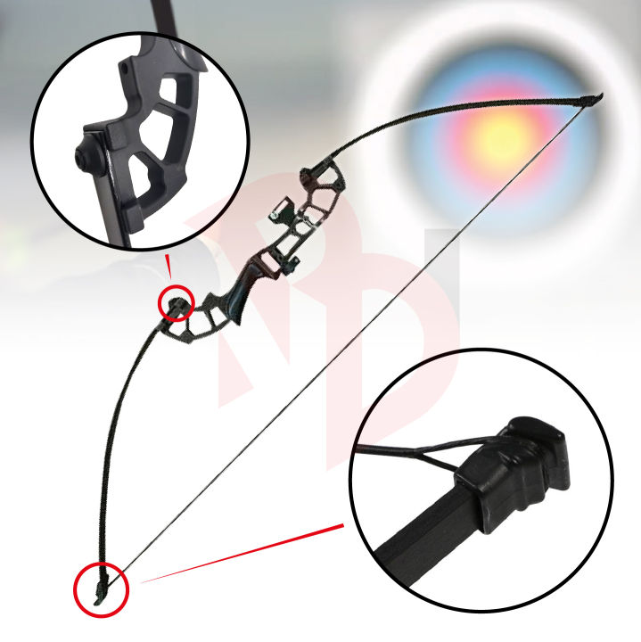 TenXion Archery 12 Arrows 35 LBS Recurve Long Bow Alat Memanah Sukan ...