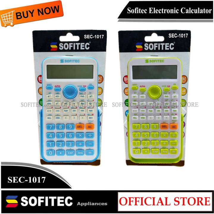 SOFITEC Scientific Calculator Battery Functioned 2-Line LCD Display ...