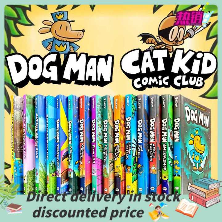 Dog Man Series Books Set dogman Children's Collection by Dav Pilkey(one ...