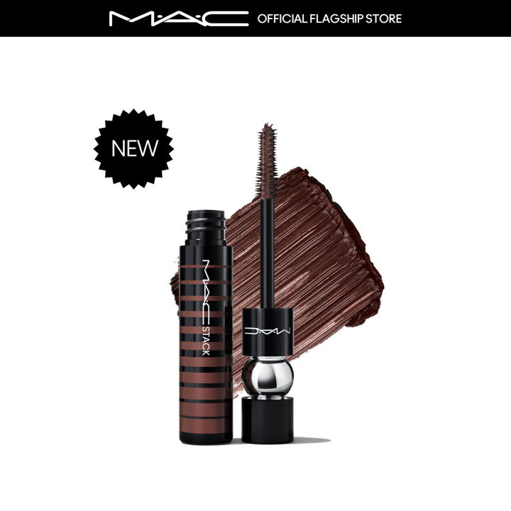 【NEW】 MAC Macstack Mascara in Chestnut / volumizing, buildable, clump ...