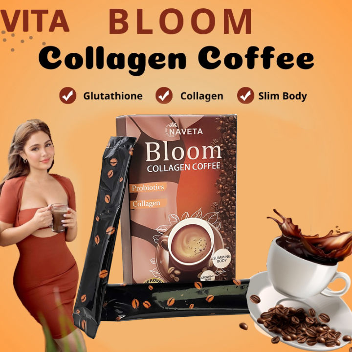 Bloom Collagen Coffee With Collagen And Glutathione Help Skin ...